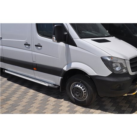 Stopnie boczne AB007 - Mercedes MB Sprinter W906 KOMPAKT 2007-2018 ...