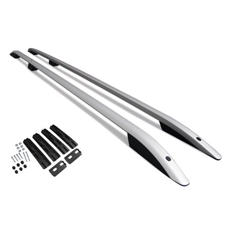 Roof Rails Volkswagen VW T5 Multivan 2003-2015 L1 Silver | Chromemaster