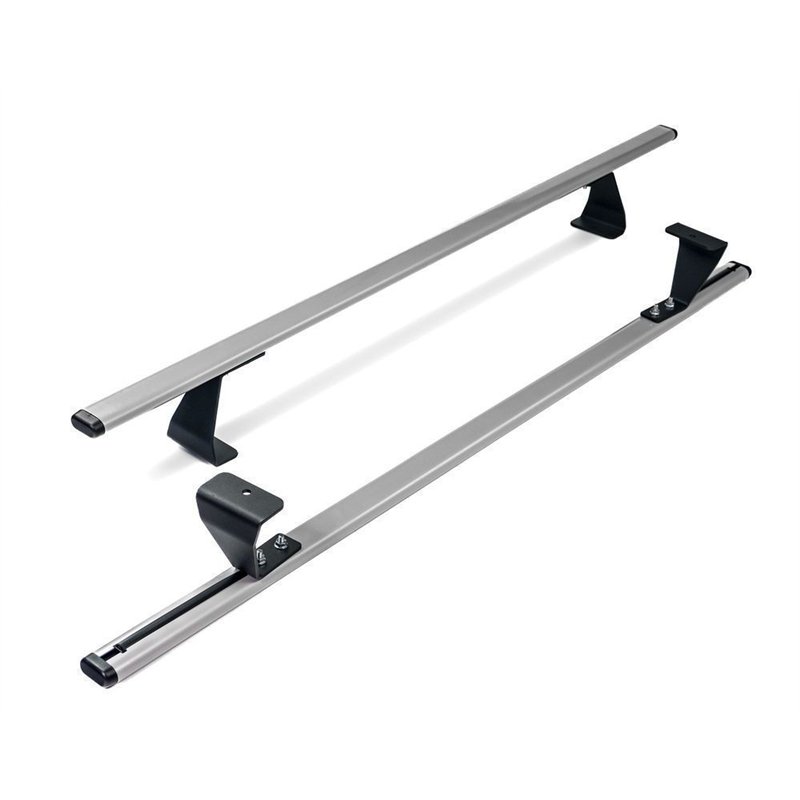 Roof rack for Volkswagen VW Multivan (T6) 2015-2019 | Heavy Duty Silver ...