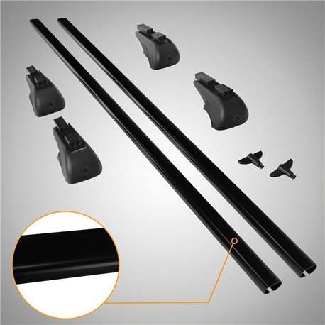 Bagażnik dachowy do Peugeot 4007 I 2007-2012 Solidbar Alpha V1 Li | Chromemaster