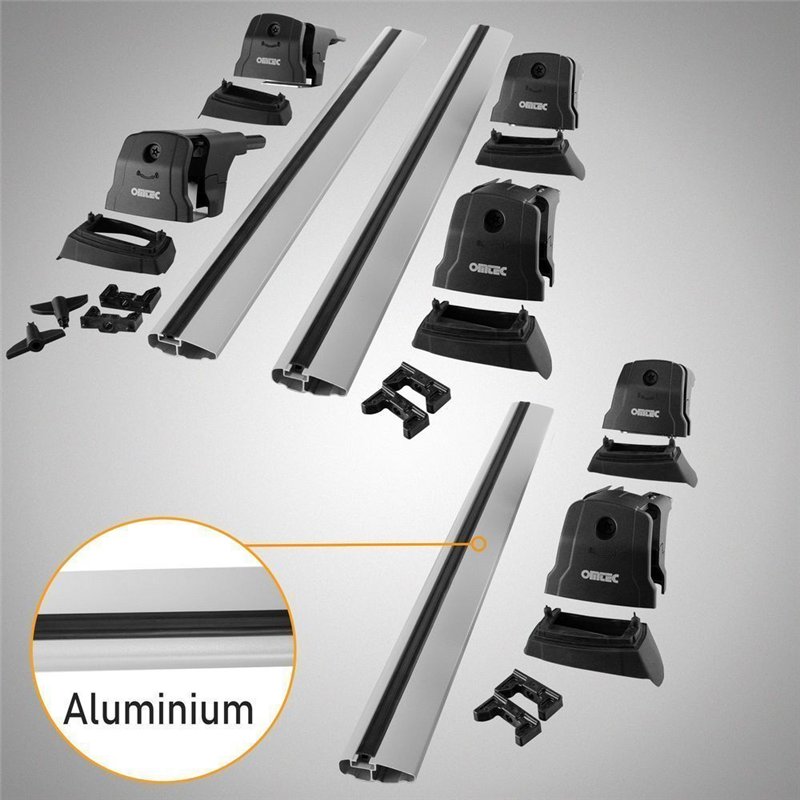Roof rack for Volkswagen VW Multivan (T5) 2003-2015 | Elegance V3 Lite ...