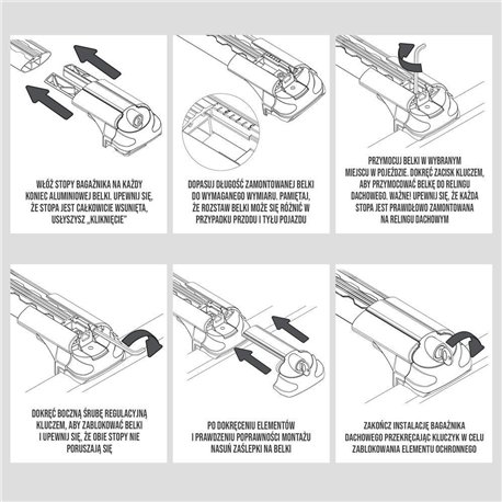 Roof rack for Volkswagen VW Caravelle (T6.1) 2019-2023 | AIR-1 Black ...