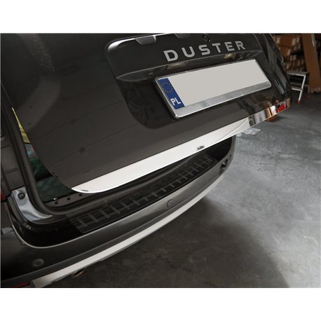 Stainless Steel Tailgate Trim Dacia Duster | Chromemaster